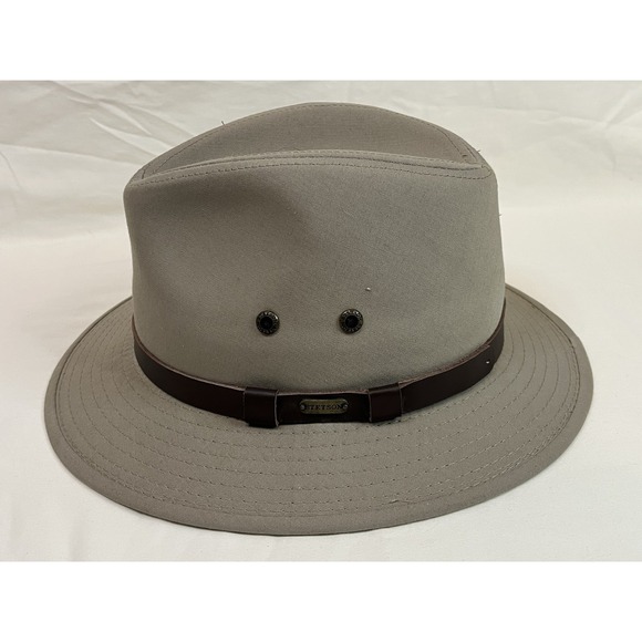Stetson | Accessories | Stetson Mens Khaki Gable All Weather Water ...